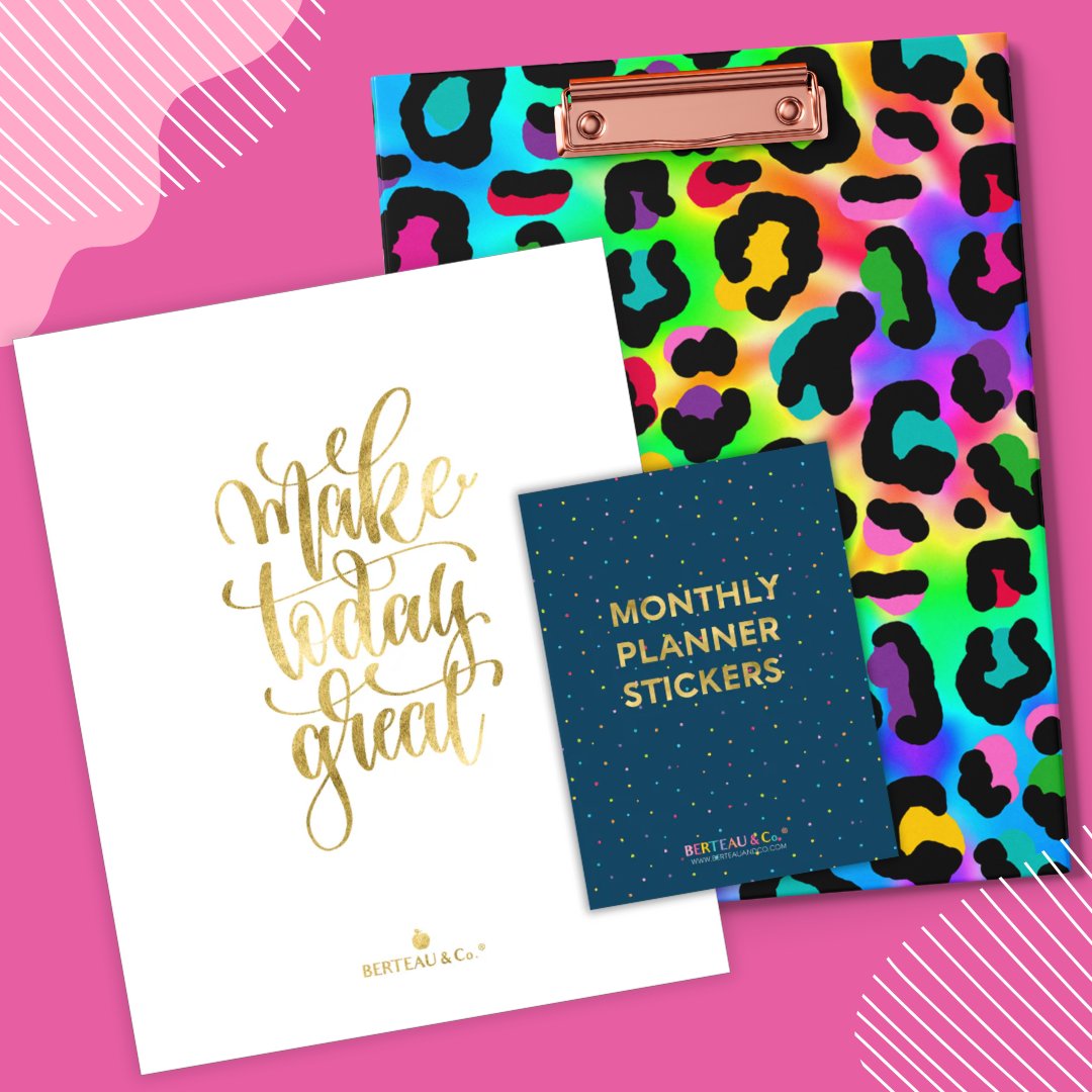 GO PLANNERS | Daily Planners | BERTEAU & Co.