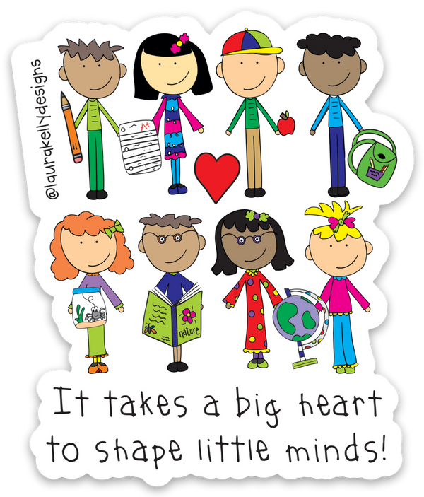 Teacher Sticker Set by Laura Kelly - BERTEAU & Co.