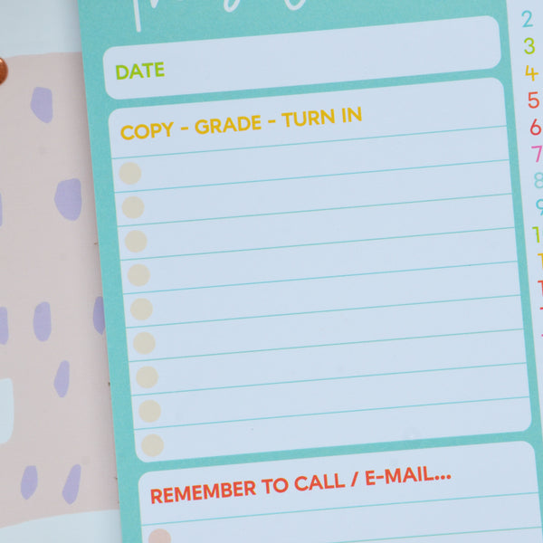 Teacher's Weekly Notepad - This Week in My Classroom | BERTEAU & Co.