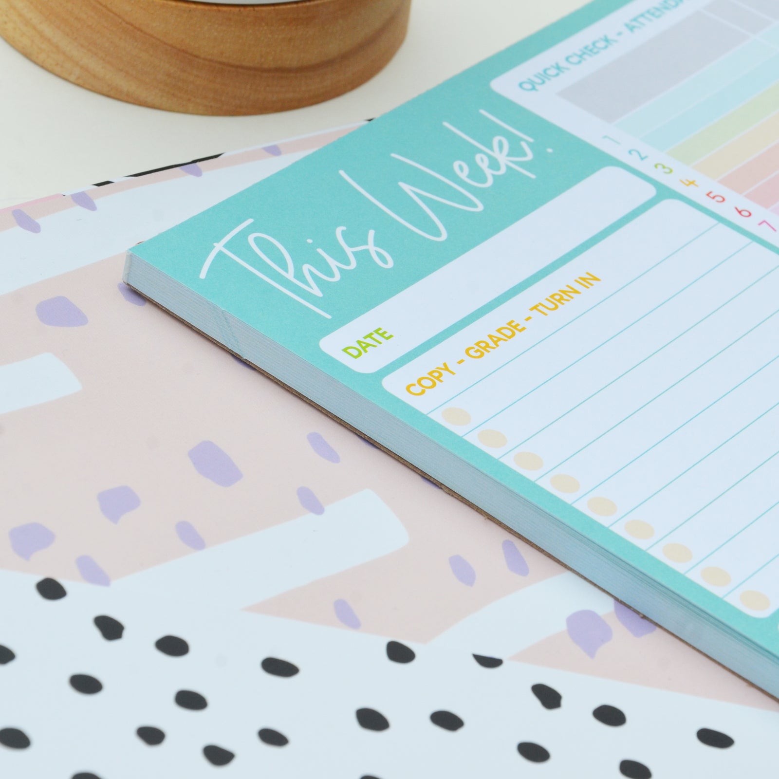 Teacher's Weekly Notepad - This Week in My Classroom | BERTEAU & Co.