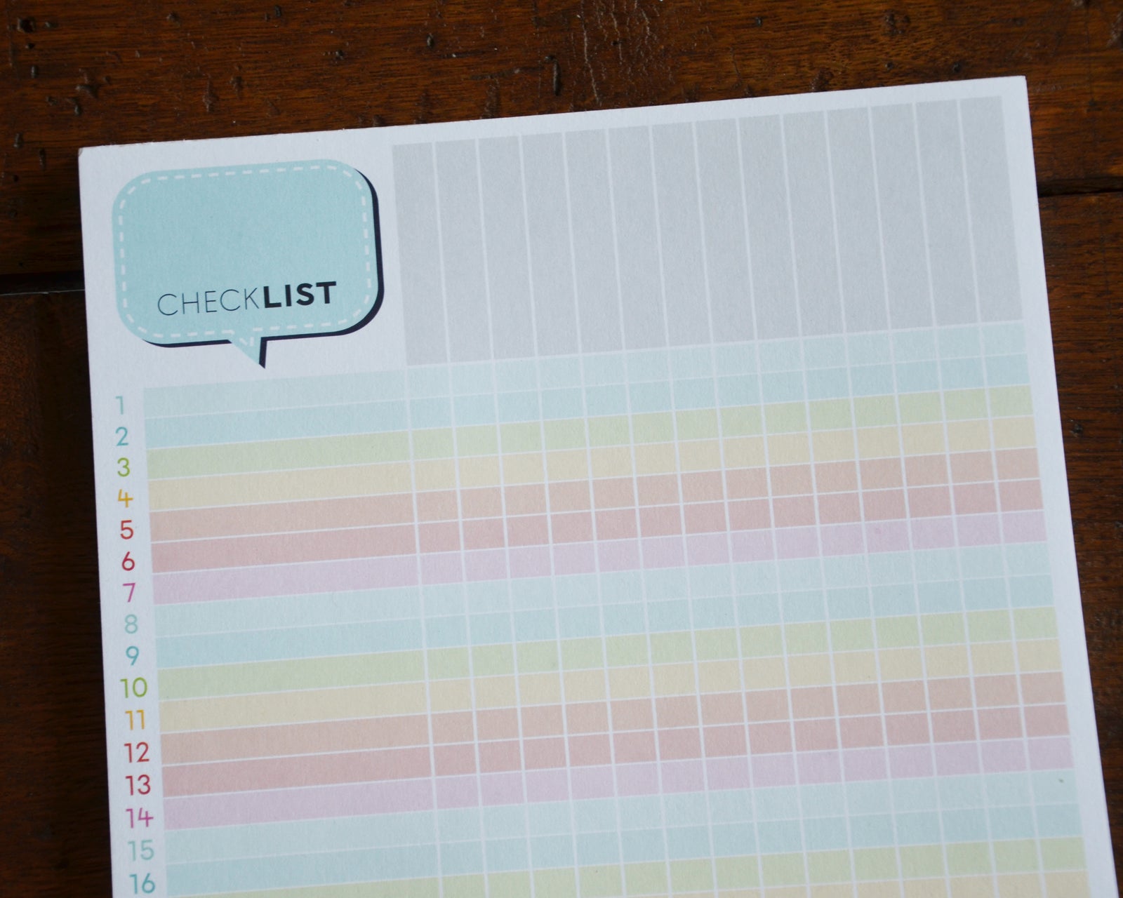 Checklist Notepad | BERTEAU & Co.